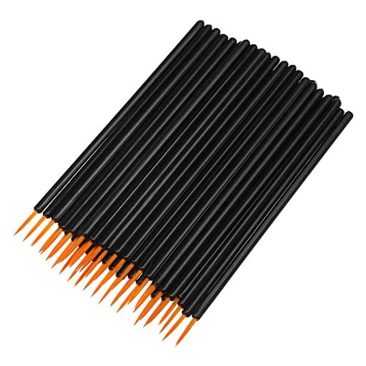 素材:このアイメイクアプリケーターは耐久性があり、柔軟なプラスチックスティックと片方の端がナイロンチップで作られており、壊れにくく、手触りがかなり柔らかく、肌を傷つけません。 毎日の適用:これらのアイライナーアプリケーターは、眉毛の描画、ア...