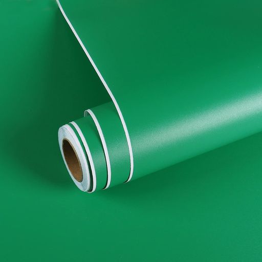 【サイズと素材】このグリーン色(壁紙 緑系)のはがせる壁紙シールは、高品質ポリ塩化ビニル製、厚手、耐久性あり、破れにくいです。サイズは幅40cmx長度300cm、面積は1ロールあたり1.2平方メートルです 【製品の特徴】グリーンの壁紙(壁紙...