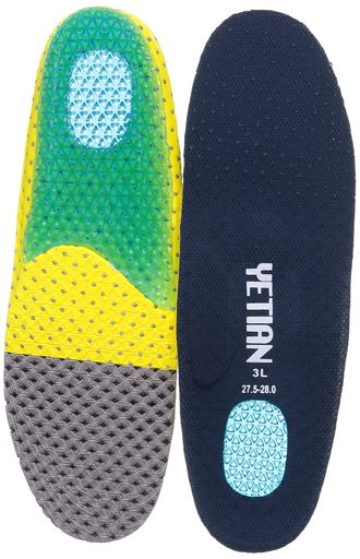 クッション性 サイズ:LL 色:紺・黄 上面:ポリエステル 下面:合成ゴム