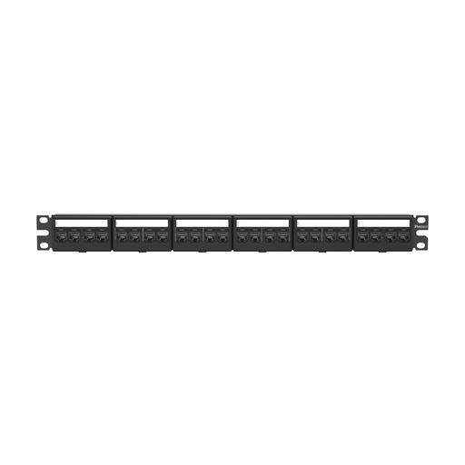 1UタイプのCat6 24ポートパッチパネルキットです TGタイプのMini-com ジャックが24個同梱されています TGタイプモジュラージャックの採用により、さらに高性能化を実現しました 4ポートフェースプレートタイプで、前面から取り外...