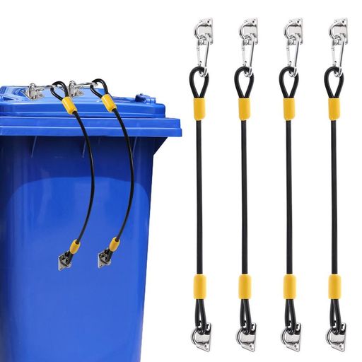 1.安全で安心:当社のゴミ箱蓋ロックは、ゴミ箱がしっかりと閉まり、有害な害虫や動物が中身にアクセスするのを防ぎます。 2.取り付けが簡単:当社のゴミ箱ロックはさまざまなゴミ箱に簡単に取り付けられるように設計されており、最小限の労力でゴミを安...