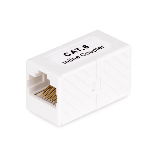便利な5個入りパック:小型でストレートタイプのT568B配列RJ45カプラー。オフィス、サーバールーム、LANなどで複数のセットアップを管理するIT業務に好適な5個パック。 頑丈な構造:耐久性に優れたポリカーボネート製筐体のCat6イーサネ...