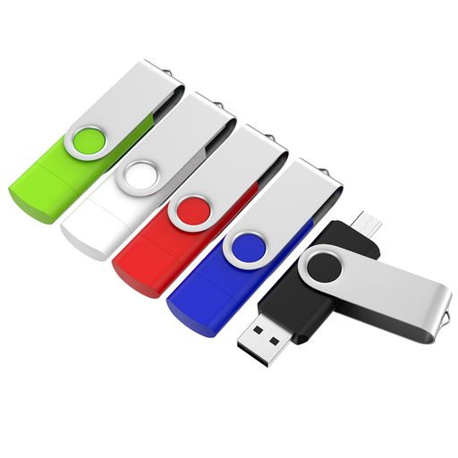 【カラフル5本セット・整理とシェアに便利】全5色x各1本の合計5本入り。色分けでデータ管理がしやすく、友人・同僚・クラスメイトとシェアするのにも最適。家庭、学校、オフィスで幅広く活躍。 【デュアルコネクタで幅広い互換性】USB-AとUSB-...