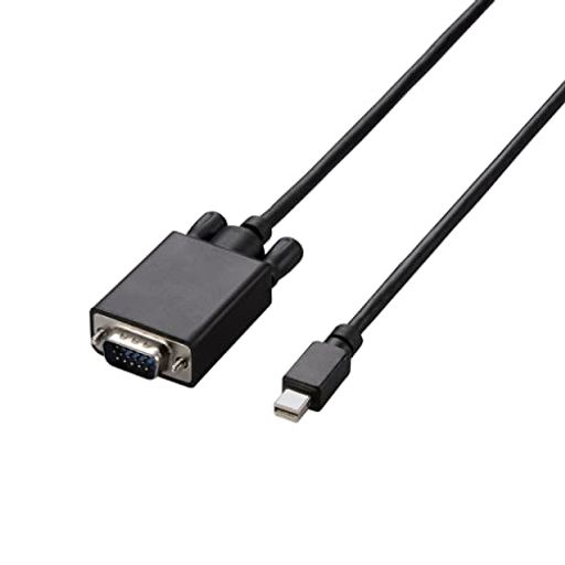 MiniDisplayPortをD-Sub15ピンに変換するMiniDisplayPort-D-Sub15ピン変換ケーブルです。 MacなどのMiniDisplayPort端子搭載パソコンとD-Sub15ピン入力端子を持つプロジェクターなど...