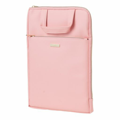 色:ピンク サイズ:W260xH360xD25mm 素材:合成皮革 仕様:13.3inch相当