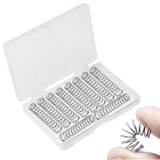 【仕様】製品名:圧縮ばね;材質:304ステンレス;ワイヤ線径1.2mm;外径10mm自由長さ:50mm 【304ステンレス鋼スプリングコイル】スプリングセットは304ステンレス鋼でできており、滑らかで美しく、丈夫で、錆びません。ステンレス鋼...