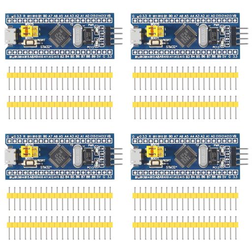 STM32F103C8T6ARMSTM32最小システム開発ボードモジュール 水晶発振回路、USBインターフェース、USB電源管理回路などのMCUベースの基本回路基板。 MircoUSBインターフェイスの現在のスマートフォンを使用。使いやすい...