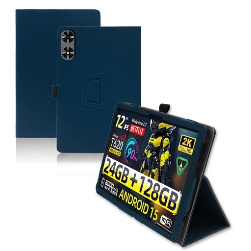 【適用機種】SVITOOP12モデルに設計した専用スマートカバーとなります。他の機種に対応出来ません。ご購入前に機種をご確認ください。 【多机能設計】穴にピッタリした設計、電源ボタン、音量ボタン、イヤホンジャック、コネクタ等がそのまま使用で...