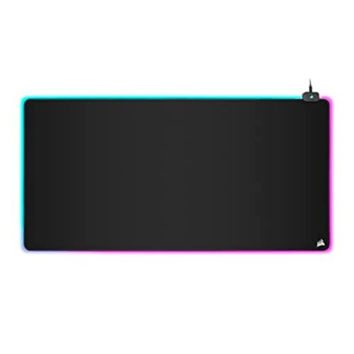 ダイナミックRGB ライティング:CORSAIR iCUE ソフトウェアでオリジナルな光り方を設置する。 2 ポート USB ハブ:便利なUSBハブ付き。ヘッドセットまたはマウスなどのデバイスが接続できます。 プラッシュラバー構造:長時間快...