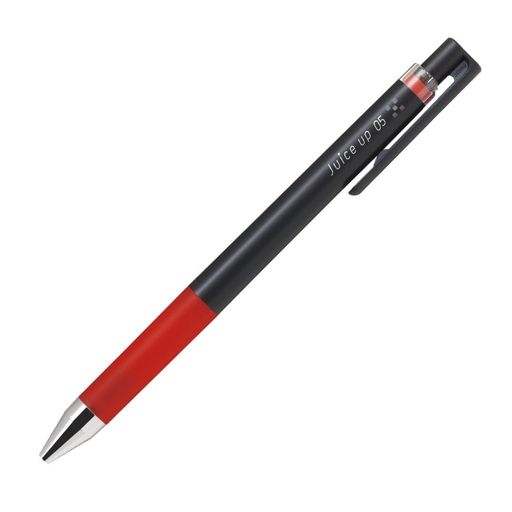 【仕様】新感覚の濃くなめらかな書き味が生み出すワンランクアップの激細ノック式顔料ゲルインキボールペン 【軸さや】樹脂+ラバー 【インキ色】レッド 【替芯】LP3RF12S5-R 【サイズ】最大径φ10.5x全長143mm/本 【入数】5本