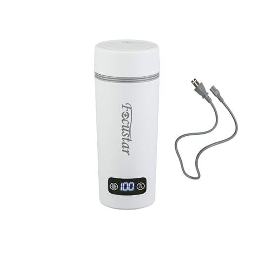 【温度調節】このコンパクト電気ケトルには、45°C、60°C、80°C、100°Cの4つの温度設定があります。温度選択ボタンを押すだけで、お好みの温度を設定することができます。さらに、温度維持機能が搭載されており、選択した温度を一定時間維持...