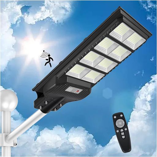 LEDソーラー街灯 夜間自動点灯、省エネ電気代ゼロ、防水 🌞【最新モデル・800W超高輝度】2025年に製品をアップグレードしました、800個の工業用5730LEDランプビーズを装備、40000ルーメン、弊社のソーラーフラッ...
