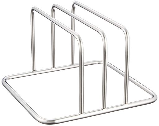 間口:200・奥行:200・高さ(mm):138 本体重量:0.772kg 収納枚数:30mm厚のまな板2枚使用可 使用頻度の高い小まな板などを収納しシンクまわりを有効活用。 衛生面を特にお気使いの方に