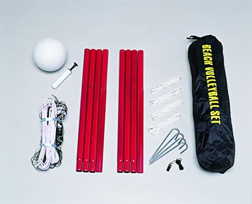 重量 : (約)6kg サイズ : (約)全長3m(埋込部60cm)、ネット高さ1.66・2.4m(2段階調節)x幅9.1m、ネットサイズ92cmx9.2m 素材 : 主材スチール38.6mm(4本継) 専用ボール、ポンプ、ホイッスル付 収...