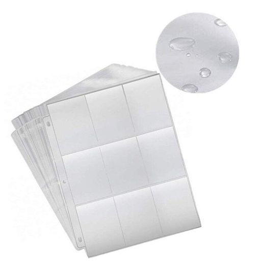 素材:透明PP素材 シートサイズ:228x288mmポケットサイズ:68x94mm 透明で硬さもちょうど良い。とても使いやすい。 素材がしっかりとして丈夫です。枚数も多いです。 パッケージ:50枚セット