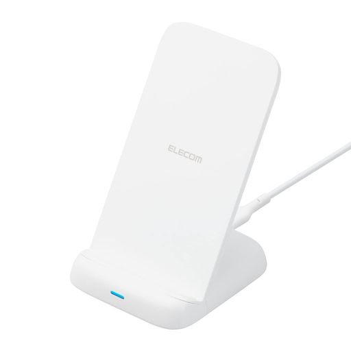 対応スマートフォンや他のQi対応機器を置くだけで充電ができる、Qi規格対応ワイヤレス充電器です。 最大出力10Wで、EPP規格10W、Galaxyの急速充電10W、iPhoneの高速充電7.5W、標準のBPP規格5W規格に対応しており、幅広...