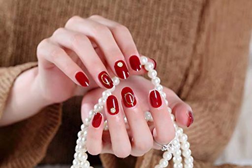 予備チップを含めて24枚入り+接着剤ステッカー。24枚の爪&amp;12別サイズ着用するのに適した10サイズを選択できます研削修理後に着用する。今だけ、ネイルチップ用の両面テープもついているので何度でも、楽しめま! 使いやすいチップ!やわら...