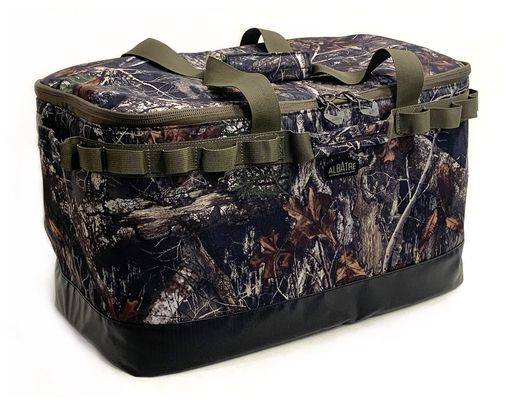 素材・材質:上部/ポリエステル600D撥水加工、内貼/ポリエステルPVCコーティング、底部/ターポリン サイズ:W50xD30xH32cm 商品容量:約48L 原産国:中国 詳細:※撥水効果は使用とともに衰えます。