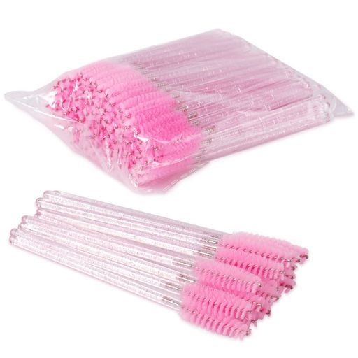 大容量の100本入り:眉毛スクリューブラシは、必要な分だけお使いいただけ、使い捨て可能のため、常に清潔で手軽にご利用いただけます。初心者からプロフェッショナルまで、日常メイクから本格的な現場まで幅広くご活用いただけるマツ毛ブラシです 携帯便...