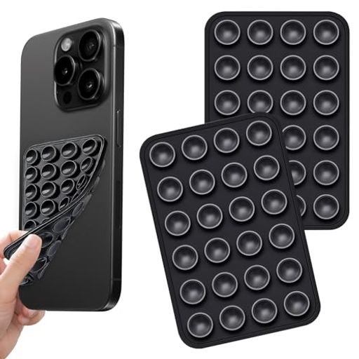✅【多カラー展開と仕様】ブラック2個セット、製品サイズ:約7.6x5.3cmのコンパクト設計。 ✅【高汎用性の吸着設計】両面強力吸盤タイプ(24グレイン高密着)を採用し、スマートフォンの背面やフラットなスマホケースに直接吸着。iPhoneを...