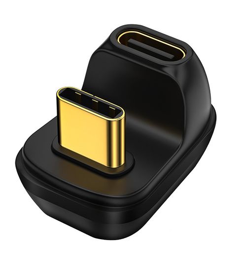 【40Gbps USB C Uオス型からメス型へのアダプター】このアダプターはThunderbolt 4、Thunderbolt 3、USB4、USB Cデバイスへの高速転送をサポート。注意:Thunderbolt 2には対応していません。...