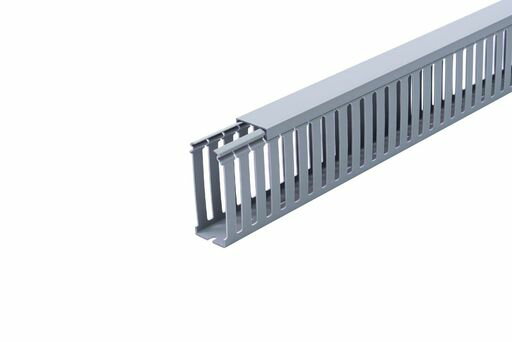 寸法(mm):W40xH100 材質:ポリ塩化ビニル樹脂 色:グレー 定尺:2m