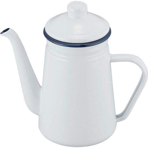 サイズ(外寸):約 幅20x奥行x11高さ19.5cm 重量:約470g 本体・蓋:普通鋼板(ほうろう加工) 生産国:中国 満水容量:約1.1L 適正容量:約0.77L