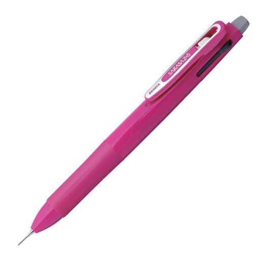 【多機能ボールペン】2色ジェルボールペン0.5mm(黒・赤)+シャープ0.5mm 【特長】ジェルインクでさらさらとしたなめらかな書き味/耐水性に優れた水性顔料インク/濃くにじまず鮮やかな発色 【仕様】軸:樹脂・ラバーグリップ付き/ペン先:エ...