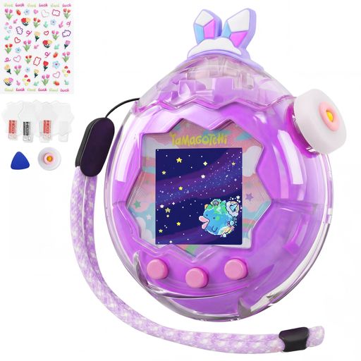 ✅【対象機種・充実のセット内容】 「Tamagotchi Paradise(たまごっちパラダイス)」専用の保護ケースセットです。実機検証済みの専用設計で、サイズ感もバッチリです。充実のセット内容:(1)専用保護ケース/カバー (2)交換用デ...