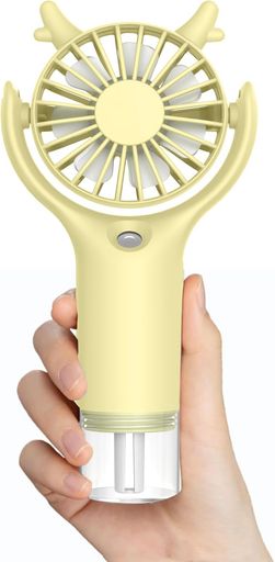 【2025年夏の新商品!保湿ハンドヘルドファン】このミストファンは30mlの特大水タンクを搭載し、最大1.5時間の散水をサポートし、涼しい風と爽やかなミストを発生させて肌に潤いを与え、暑い季節でも快適に過ごせます。 【スプレーファンで究極の...