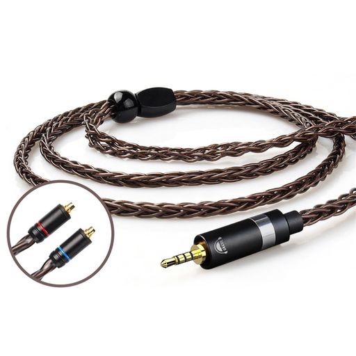 【OCC単結晶銅(6N)を採用】純度99.9999%以上(6N)の単結晶銅導体を採用した、特別な鋳造方式により音声信号伝送方向の結晶粒界(結晶同士の隙間)をなくし、不純物の混入等を低減した導電性に優れる極めて純度の高い導体です。徹底したノイ...