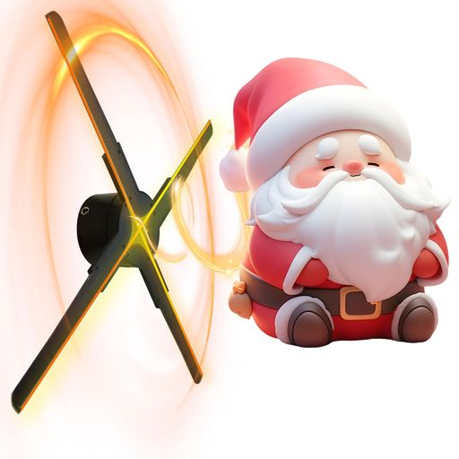 65cmの大画面投影:25.6インチのワイドサイズと高精細LEDにより、立体的かつ鮮やかな映像表現を実現。細部までくっきり表示され、店舗やイベントで効果的に活用できます。 浮遊感ある3Dホログラム:透明ブレードの回転によって空中に浮かぶよう...