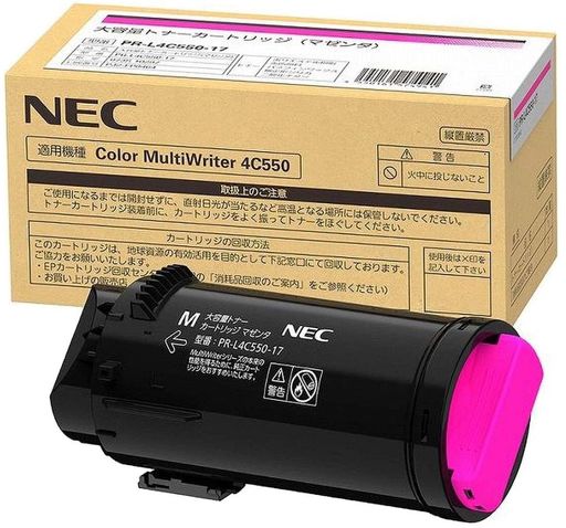 対応機種 : Color MultiWriter 4C150(PR-L4C150) Color MultiWriter 4F150(PR-L4F150) 印字枚数:約11,000枚 内容本数 : 1本 タイプ : 純正