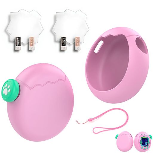 たまごっちパラダイス専用の3点プロテクションセット​​本品は「たまごっちパラダイス」にぴったり合う、高弾性シリコンケースと高精細スクラッチ防止フィルム2枚、調整可能なリストストラップがセットになった保護キットです。お気に入りの電子ペットを日...