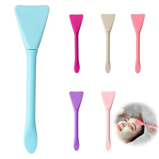 【商品仕様】このシリコンフェイスマスクアプリケーターは6本をお届けします、、サイズ仕様は約13.5cmです、重さ約10g。水で洗い流すだけで簡単にお手入れできます。ほとんどのシーンにマッチします。 【耐久性に優れる】このシリコンマスクブラシ...