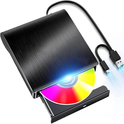 💽【最新テクノロジーを活用した高品質チップ搭載&amp;高速処理】この外付けCD/DVDドライブは、最新の高品質チップを採用し、データ処理の高速化と精度向上を実現しています。先進的なチップセットにより、ビジネスでの効率的な作...