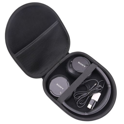 WAIYUJP収納ケース互換のSONYソニーMDR-MV1/WH-CH720N/WH-1000XM5/WH-CH710N/WH-CH700N/MDR-M1ST/MDR-1AM2/MDR-1Aヘッドホン保護キャリングケース収納ケース. 材質:...