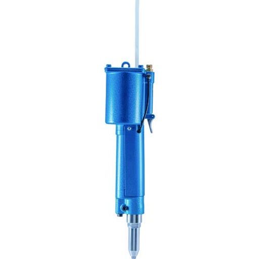 ●全長(mm):401●使用ジョー:CJM(超硬質中)●リベット径使用範囲(mm):2.4〜4.8●使用ノーズピース:2.4、3.2、4.0、4.8mm●タイプ:吸引排出装置付