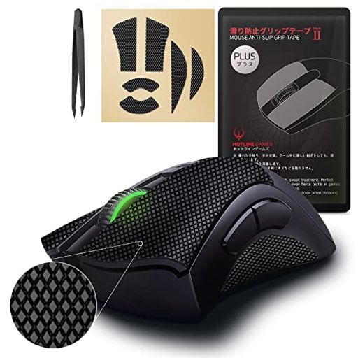 【グリップ力進化】2.0 PLUS マウスグリップ テープは大好評の2.0マウスグリップ テープに基づき、グリップ力を大幅に強化するバージョンです。乾燥肌でも吸い付くようなグリップ力を実感でき、激しいゲーム中に前代より安定的に発揮します。 ...
