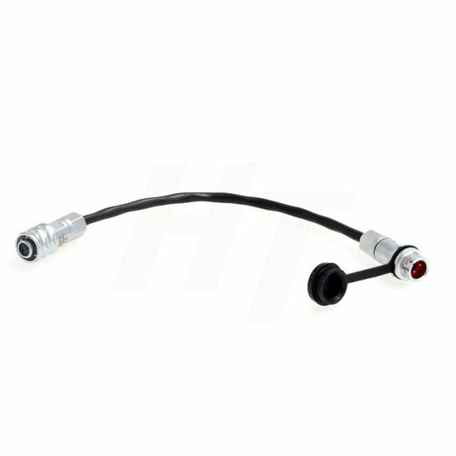 weipu2ピンオス-メスコネクタ。 bmpcc4K、6K、6KPro用延長ケーブル。 BlackmagicDesignPocketCinemaCamera4K、6K、6KPro用。 電源延長用のスリムで軽量なケーブル。 長さ:10cm/4インチ