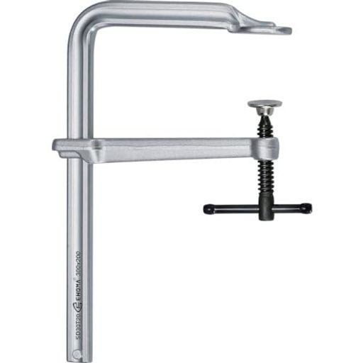 ●スタンダードな深型クランプです。●150mmクランプ時の最大締め付け圧は、7.0kNです。