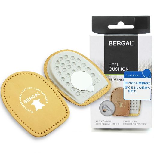 足の痛み ドイツBNSインターナショナル社製植物性タンニンなめしの天然皮革を使用した高級感あふれるレザーインソール(カカト用) 吸湿性に優れた天然皮革がムレを緩和しドライな履き心地をキープします。 柔らかいラテックスフォームがカカトにかかる...