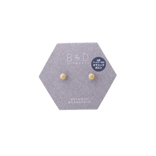 商品サイズ:モチーフ-約直径0.5x厚み0.5cmポスト-長さ約0.85cm 商品重量:0.1kg 素材:ピアス本体-磁器・ファインセラミックスキャッチ-樹脂 原産国:日本