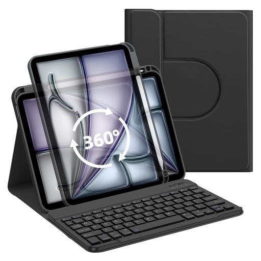 ✦✦【互換性への注意】このキーボードケースは2025発売するiPad Air第7世代(M3)11インチと2024発売するiPad Air第6世代(M2)11インチ、iPad Air第4/5世代 10.9インチ、iPad Pro 11第4/3...