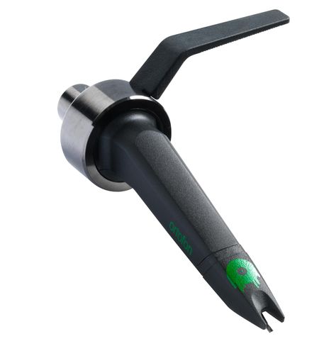 ベーシックながらオールラウンダーな最強のエントリーカートリッジ 出力電圧:6mV スタイラス:Spherical(丸針) 適正針圧:3g 自重:18.5g