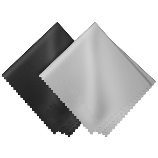 【サイズと色】サイズ:(約15x15cm)。計2枚入り(ブラック、ライトグレー各1枚)。 【優良品質のマイクロファイバークロス】高品質で緊密に編まれたマイクロファイバークロスから作られ、微細なほこも引き付けます。繊細な電子機器、メガネ拭き、...