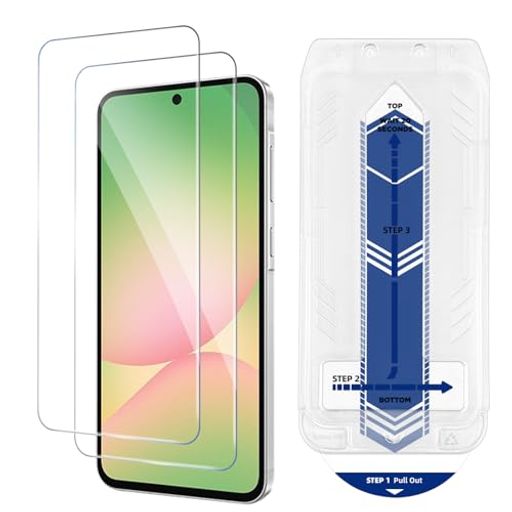 【対応機種】GalaxyA565G/GalaxyS24FE専用ガラスフィルム(2枚入り)+ガイド枠付き。【Helepep製品保証の概要】:製品に不具合が生じた場合は、お客様からのお問い合わせ内容に応じて代替品交換・返金対応を提供致します。(...