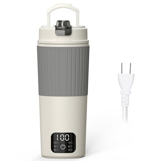 【550mlの大容量なのにコンパクト!あなた専用のポータブル電気ケトルを】 550mlの大容量なのに驚くほどコンパクト。電気ケトルとして必要なお湯をしっかり沸かしつつ、あなただけの“マイケトル”として活躍します。オフィスでも旅行先でも、自分...