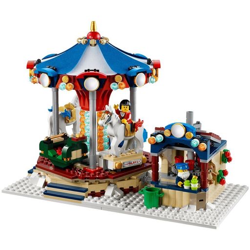Carouselandoperator'sboothmeasure7high10wideand6deep;Boothsmeasureover3high3wideand1deep Combinewith10229WinterVillageCo...