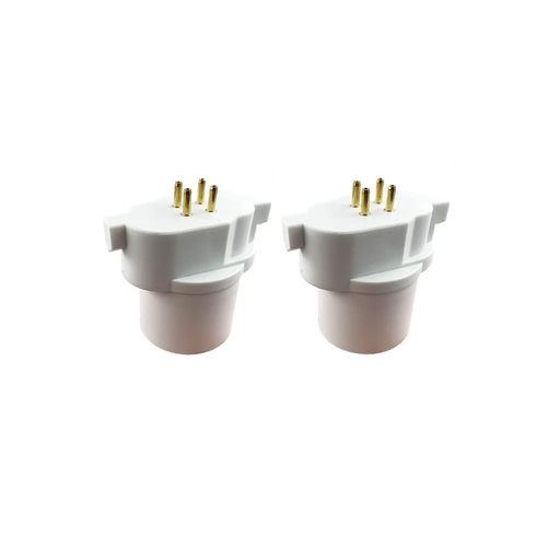 口金GY10q右向き矢印E26変換ソケット 2個入、使用可能電球:150Wまで GX10q右向き矢印E26とGY10q右向き矢印E26を間違って注文する人が多いので、よく確認して購入してください 本体寸法:直径53xH53(mm) 高品質の...